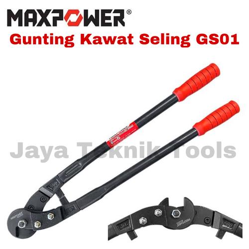 Jual Gunting Kawat Seling Maxpower Wire Rope Cutter GS01 Pemotong ...