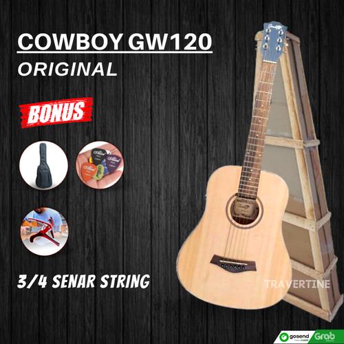 Jual GITAR AKUSTIK COWBOY ORIGINAL 3/4 GW120 GUITAR AKUSTIK COWBOY ...