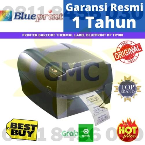 Jual Printer Barcode Thermal Label BLUEPRINT BP TR110 USB Serial LAN ...