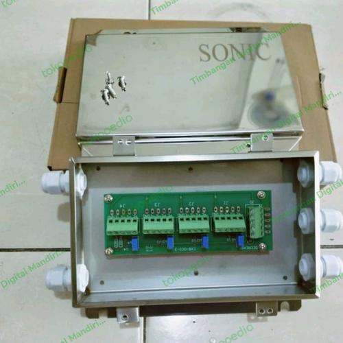 Jual junction box 4 hole / junction box timbangan 4 hole / Sonic 4 hole ...