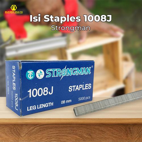 Jual ISI STAPLES / PAKU TEMBAK 1008J STRONGMAN - Kota Magelang - Sukses ...