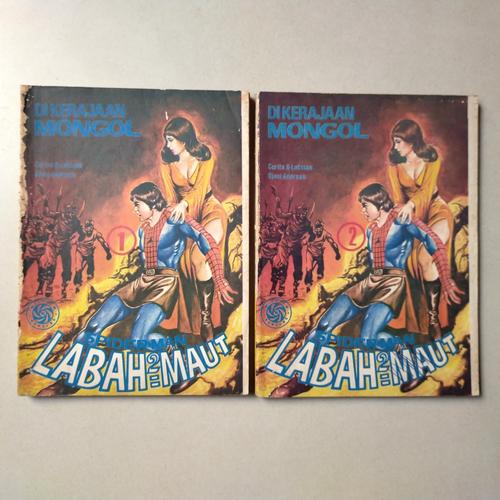 Jual Komik lawas original : Labah2 Maut Di Kerajaan Mongol - buku 1,2 ...