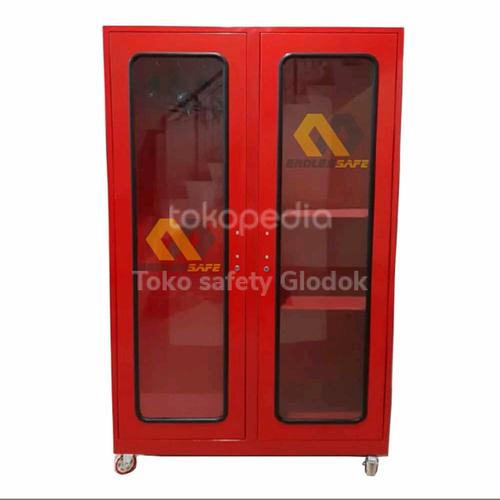 Jual Lemari APD/Safety Cabinet plat besi besar 2 pintu - Jakarta Barat ...