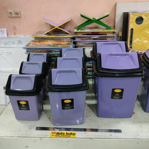Jual Tempat Sampah Besar Kecil 5-10-15 Liter Tong / Kotak Sampah Murah ...