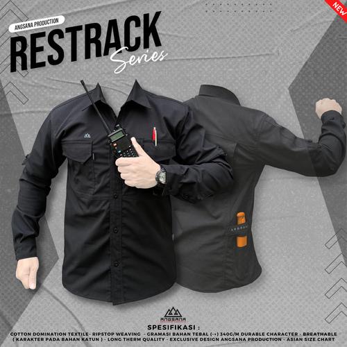 Jual Kemeja Angsana seri Restrack High Performance Millitary Concept - Hitam, M - Kota Tangerang ...