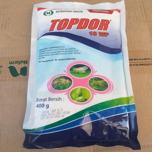 Jual Insektisida Imidakloprid Topdor 10WP 400 gram - Kab. Boyolali - Bekah mulyo tani | Tokopedia