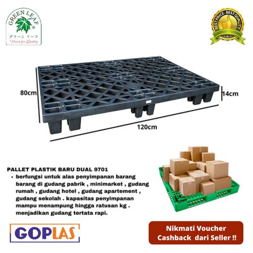 Jual Pallet Plastik Hitam / Pallet Tatakan Alas Barang Merk GreenLeaf 9701 - Kota Tangerang - SS ...