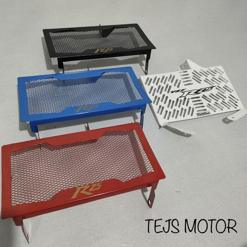 Jual cover radiator yamaha R25 / tutup radiator R25 / pelindung ...