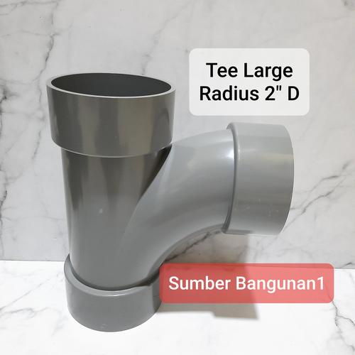 Jual Tee Y way 2" Large radius 2 inch D sambungan pipa cabang 3 - Kab ...