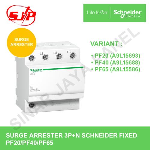 Jual SURGE ARRESTER SCHNEIDER PF20/PF40/PF65 FIXED 3P+N ORIGINAL - PF20 ...