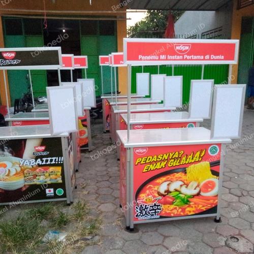 Jual Booth Portable / Gerobak Lipat + Papan Menu - small (80x50) - Kab ...