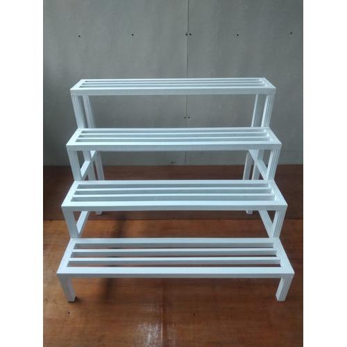Jual 4 TINGKAT 100 CM / Rak Susun Pot Bunga Baja Ringan / Rak Pot Bunga ...