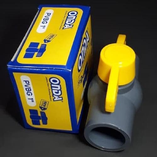 Jual Stop kran / Ball valve PVC 2" ONDA PVBG / stop keran 2inch ...