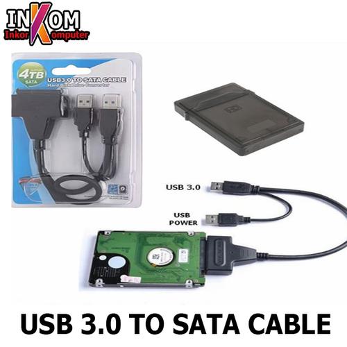 Jual Kabel USB to SATA/USB 3.0 to SATA - Kota Bekasi - INKOR KOMPUTER ...