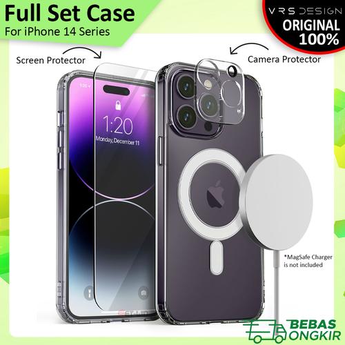 Promo MagSafe Case iPhone 14 Pro Max Plus VRS Design Crystal Mixx Set ...