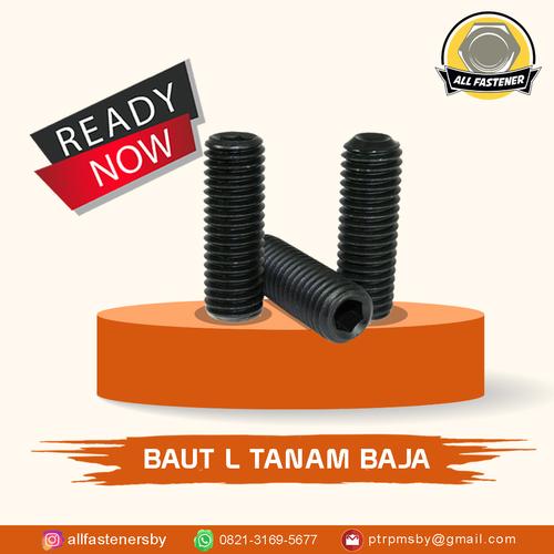 Jual SOCKET SET SCREW / BAUT L TANAM BAJA M12 X 12mm - Kota Surabaya ...