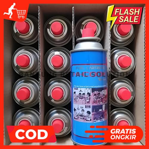Jual Hi Cook Gas 230 Gram Gas Catridge Baru Asli Bukan Refill Gas ...