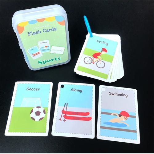 Jual FLASH CARD / FLASHCARD / KARTU PINTAR EDUKASI ANAK ALFABET ANGKA ...