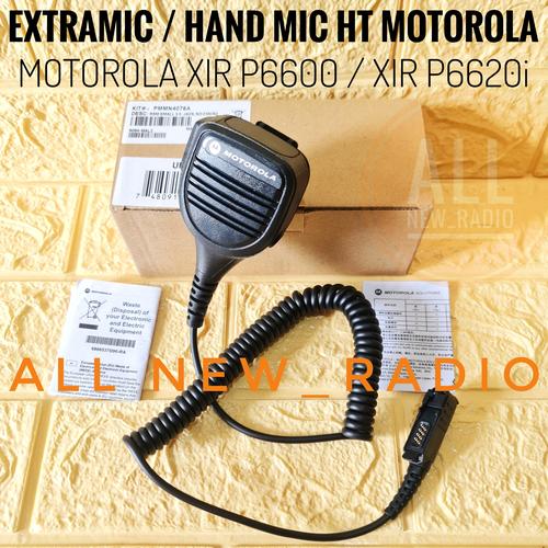 Jual EXTRA MIC HT MOTOROLA XIR P6620i P6620 P6600 - PTT MIC HT XIR ...
