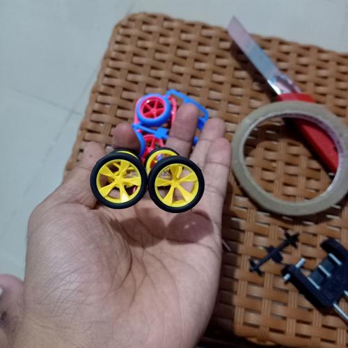 Jual Tamiya velg 5 spoke + ban super hard ( sudah di balance) Stb box ...