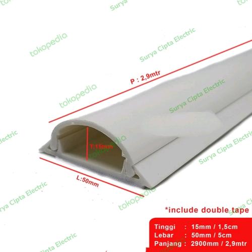 Jual Floor Duck Oval 50x15 2.9 Meter Kabel Duck Lantai - Jakarta Pusat ...