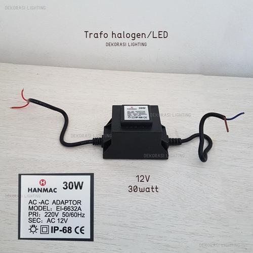 Jual Trafo led RGB 30w 60w 12V waterproof ip68 adaptor underwater ...