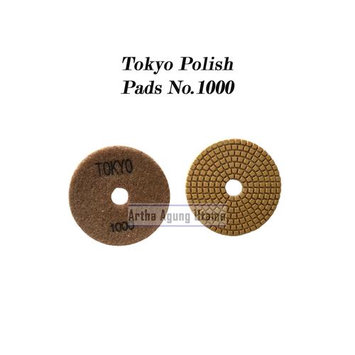 Jual Polishing Diamond Pads 4" Grit 1000 TOKYO KOSOKU poles marmer ...