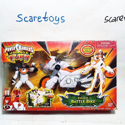 Jual Motor Power Rangers Jungle Fury Rhino battle bike Sentai ...