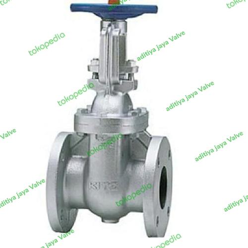 Jual gate valve kitz 21/2" flange jis jw 10k-65 fc fig 10FCL cast iron ...