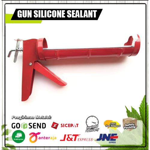 Jual Tembakan Silicone Sealant / Caulking Gun Sealant Merah - Jakarta ...