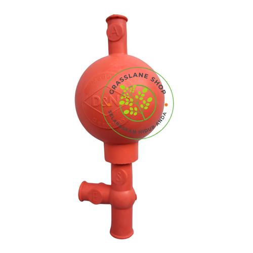 Jual Pipet Filler Universal Bola Hisap Isap Pipet Rubber Bulb Merah D&N ...