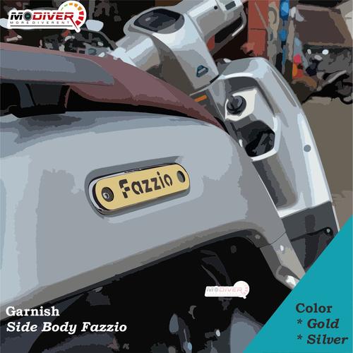 Jual Garnish Side Body Emblem Samping Fazzio by modiver - Gold-Tembus ...