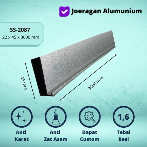 Jual Frame Kaca Alumunium Premium Extra Handle Premium (SS-2087 ...