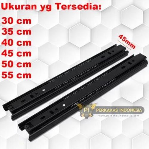 Jual Rel Laci Huben Double Track 40 Cm Bahan Besi Relling Dobel Tarik ...