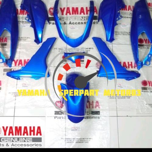 Jual PAKET FULL SET BODY HALUS NMAX, N MAX OLD 2016-2019 BIRU ORIGINAL ...