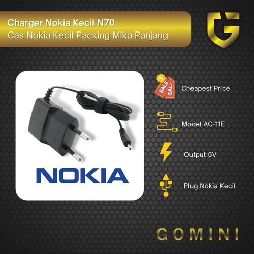 Jual Charger Nokia Kecil N70 Cas Nokia Kecil Packing Mika Panjang ...