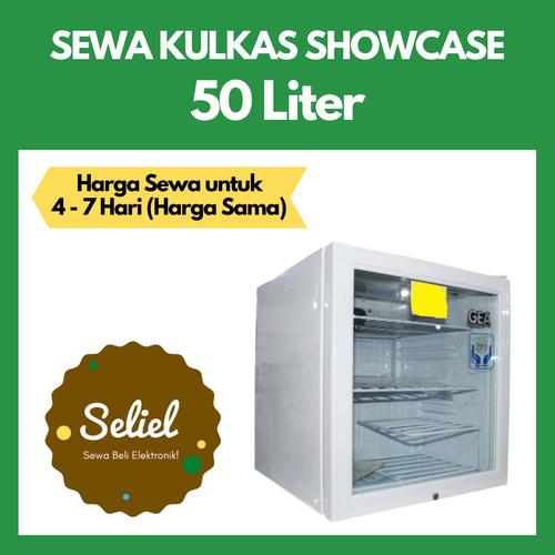 Jual RENTAL (4 - 7 Hari) Kulkas Mini Showcase Portable GEA EXPO 50 ...