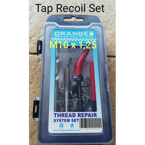 Jual Tap recoil Set M10 x 1,25 Orange M10 x 1.25 alat perbaiki drat ...