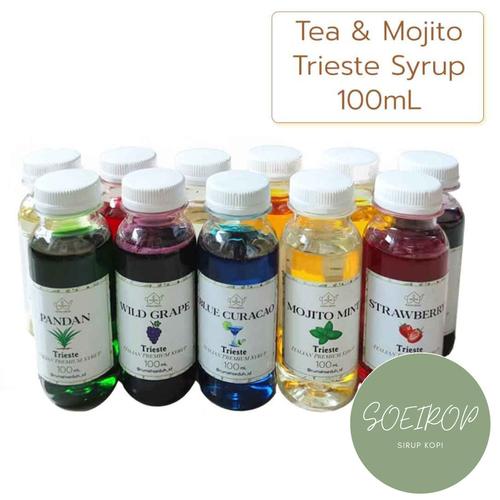 Jual Trieste Sirup Kopi 100mL Coffee Syrup Caramel Vanila Rum Hazelnut ...
