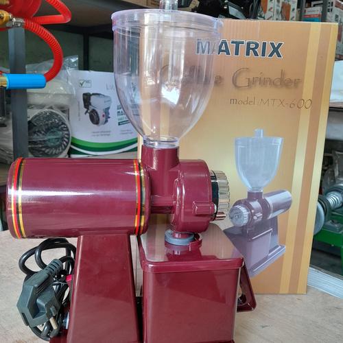 Jual COFFEE GRINDER / PENGGILING KOPI MTX 600 MATRIX - Kota Medan - Macan Mesin | Tokopedia