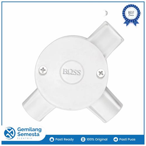 Jual T dus Tdus Tdoos pipa conduit 3 cabang BOSS - Kab. Bogor ...