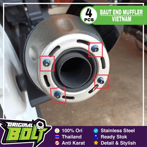 Jual Baut Moncong Knalpot End Muffler Vietnam Probolt Heng Thailand ...