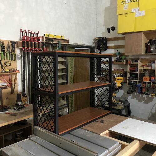 Jual Rak Industrial Besi 100x30x70cm Rangka Galvanis 2x2 Top Table ...