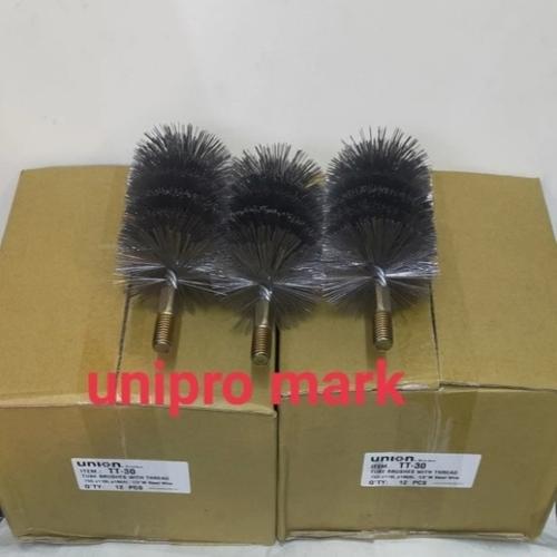 Jual SIKAT PIPA TUBE BRUSH TT-30 KAWAT BAJA 75MM-3IN STEEL WIRE UNION ...