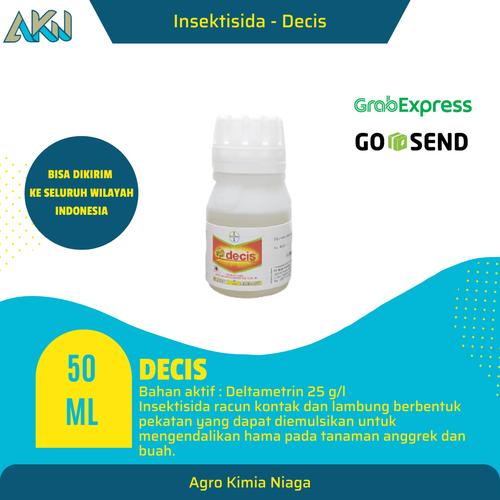Jual Decis 25 EC - Insektisida - Obat Pembasmi Hama Tanaman -Bayer - 50 ...