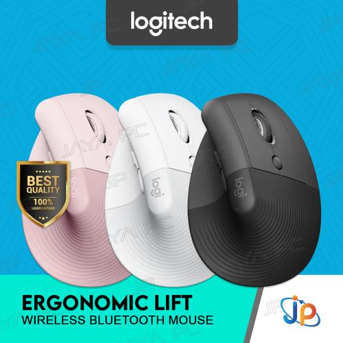 Promo Logitech Wireless Bluetooh Optical Mouse Ergonomic Lift - Silent Click - Hitam Cicil 0% 3x ...