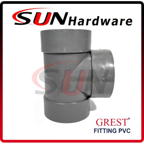 Jual Tee Pipa Pvc 4 Inch Grest Sambungan Fitting Leter Te T - Kab ...