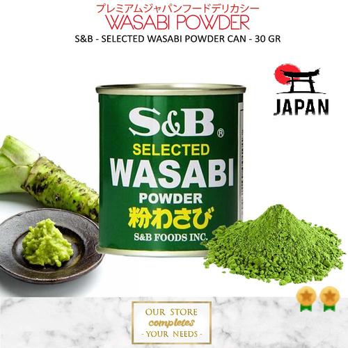 Jual WASABI POWDER S&B WASABI POWDER SELECTED WASABI PASTE BUBUK SUSHI ...