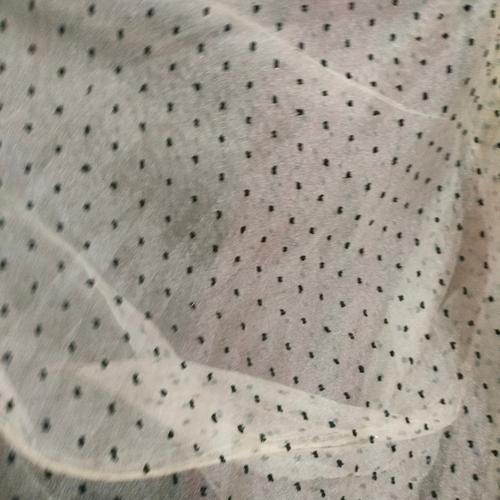 Jual Bahan kain meteran Organza motif Sc69SRmn harga per 0,5 meter ...