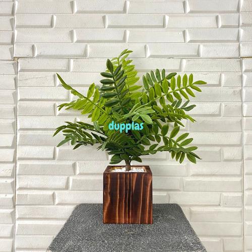 Jual Pohon Daun Kari Salam Koja Group Latex Artificial Pot Kotak Motif ...